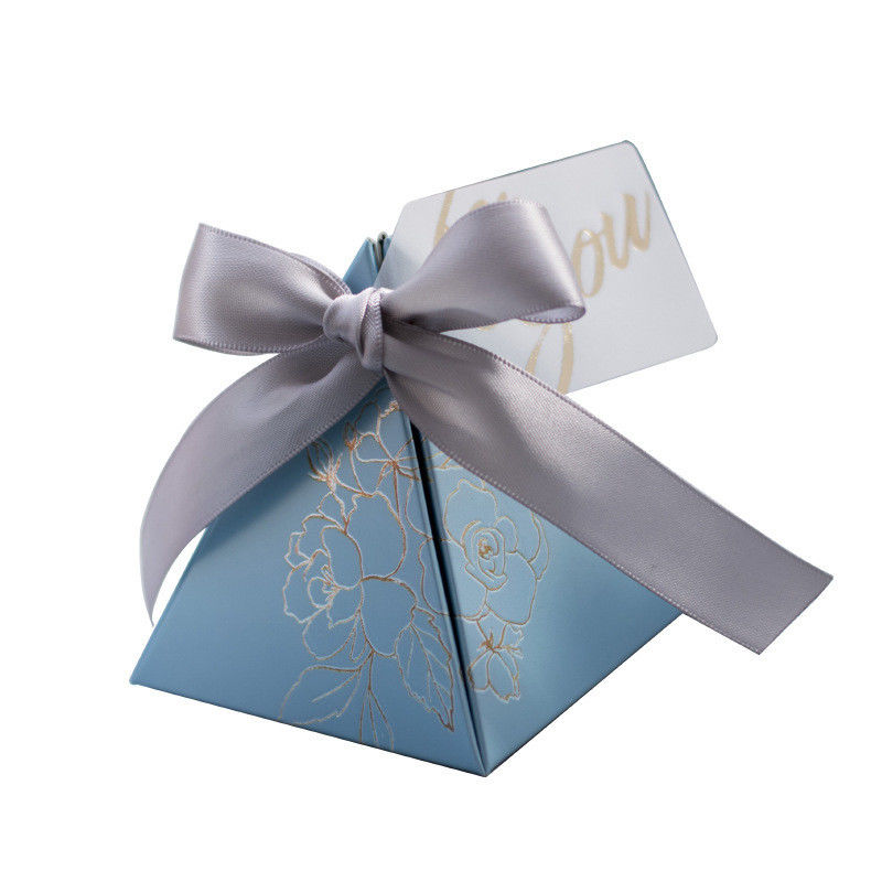 Mini Cake Packaging Candy Cardboard Party Favor Boxes Wedding Return ...